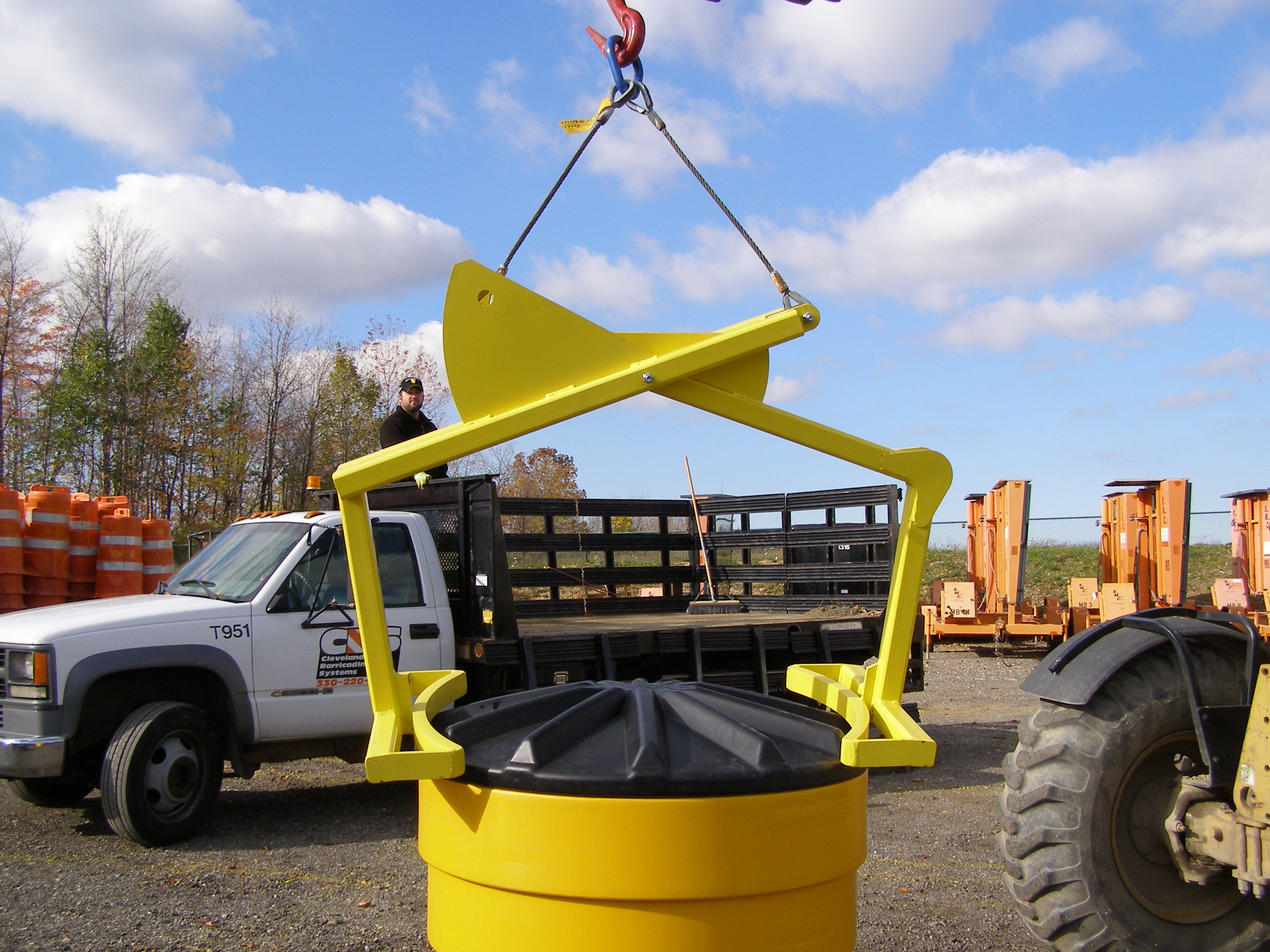 CrashGard Sand Barrel System - Task Force 13