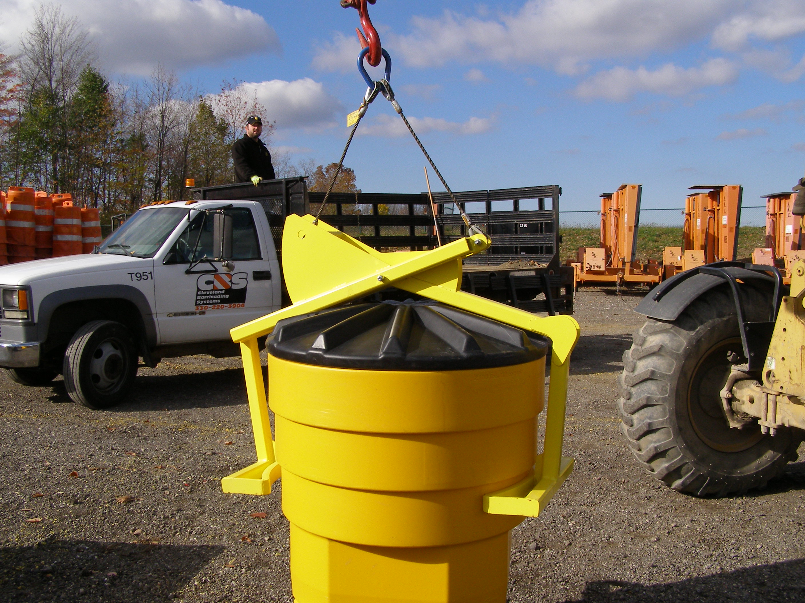 CrashGard Sand Barrel System - Task Force 13