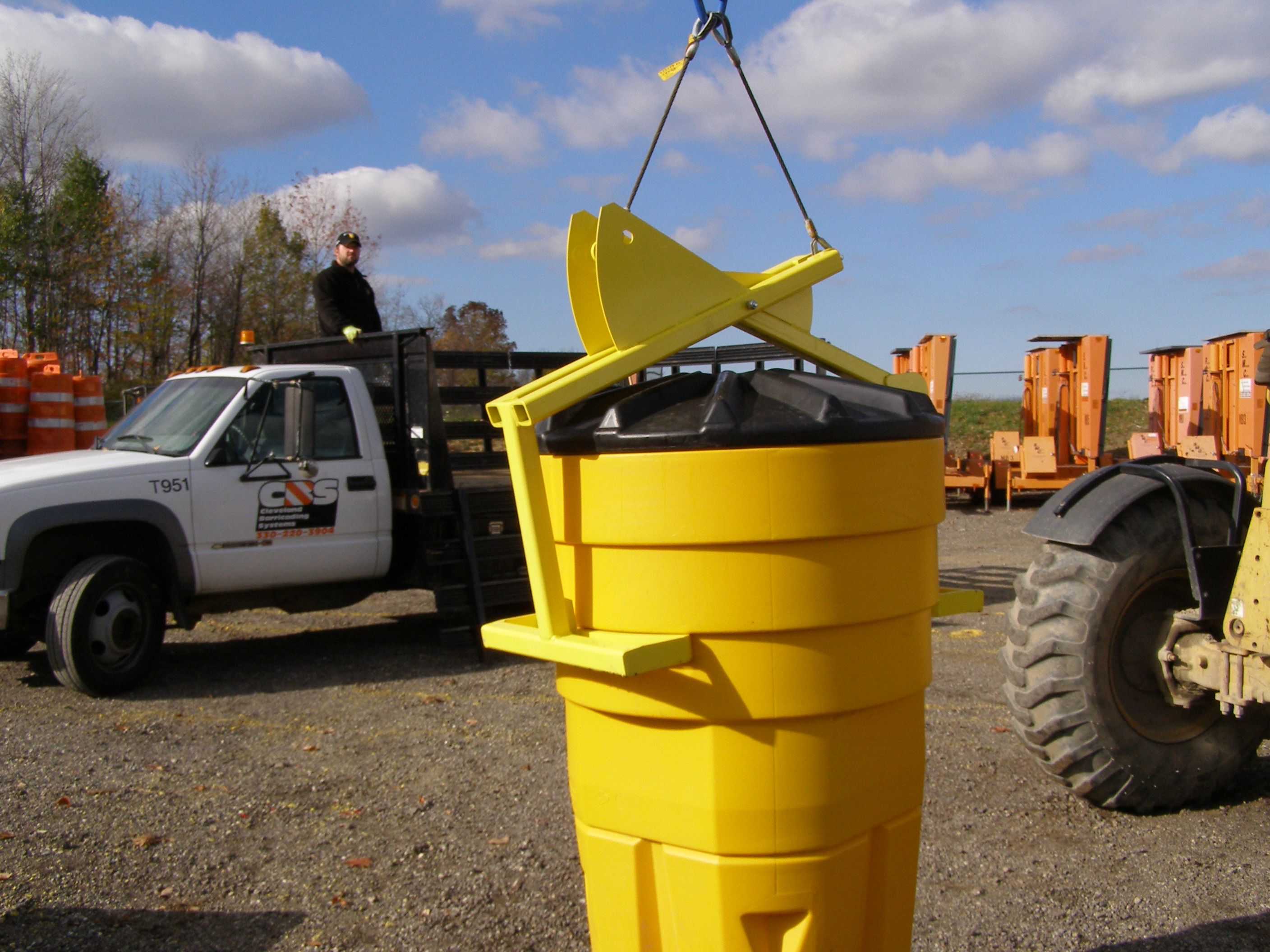 CrashGard Sand Barrel System - Task Force 13