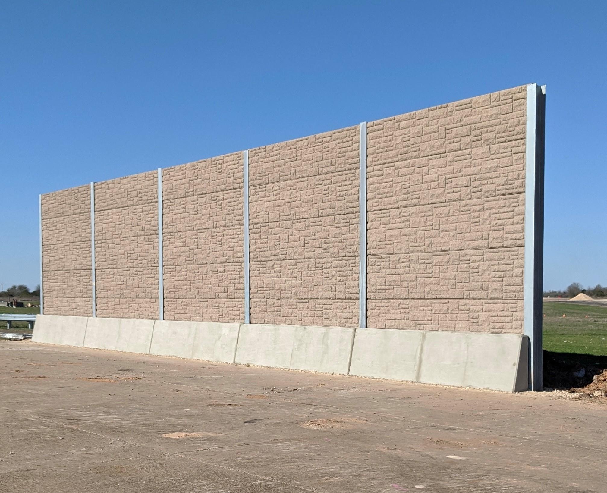 Traffic Barrier with Soundwall System, MASH TL-3 - Task Force 13