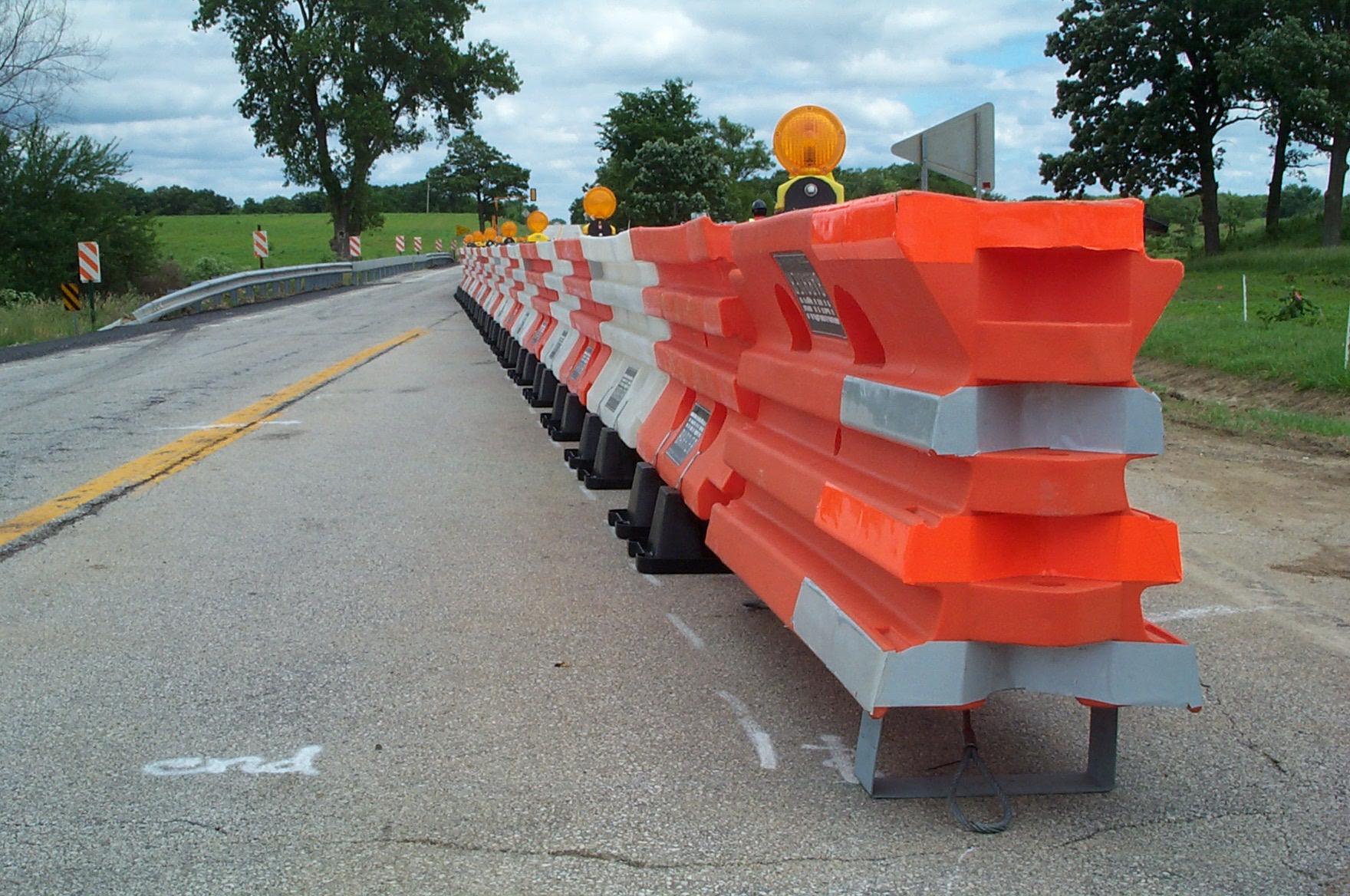 Triton Barrier Concrete End Treatment - Task Force 13